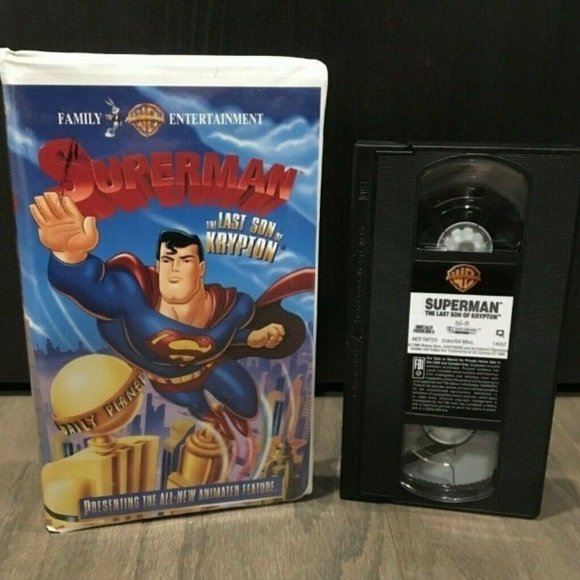 Warner Bros. | Media | Superman The Last Son Of Krypton Vhs Tape With ...